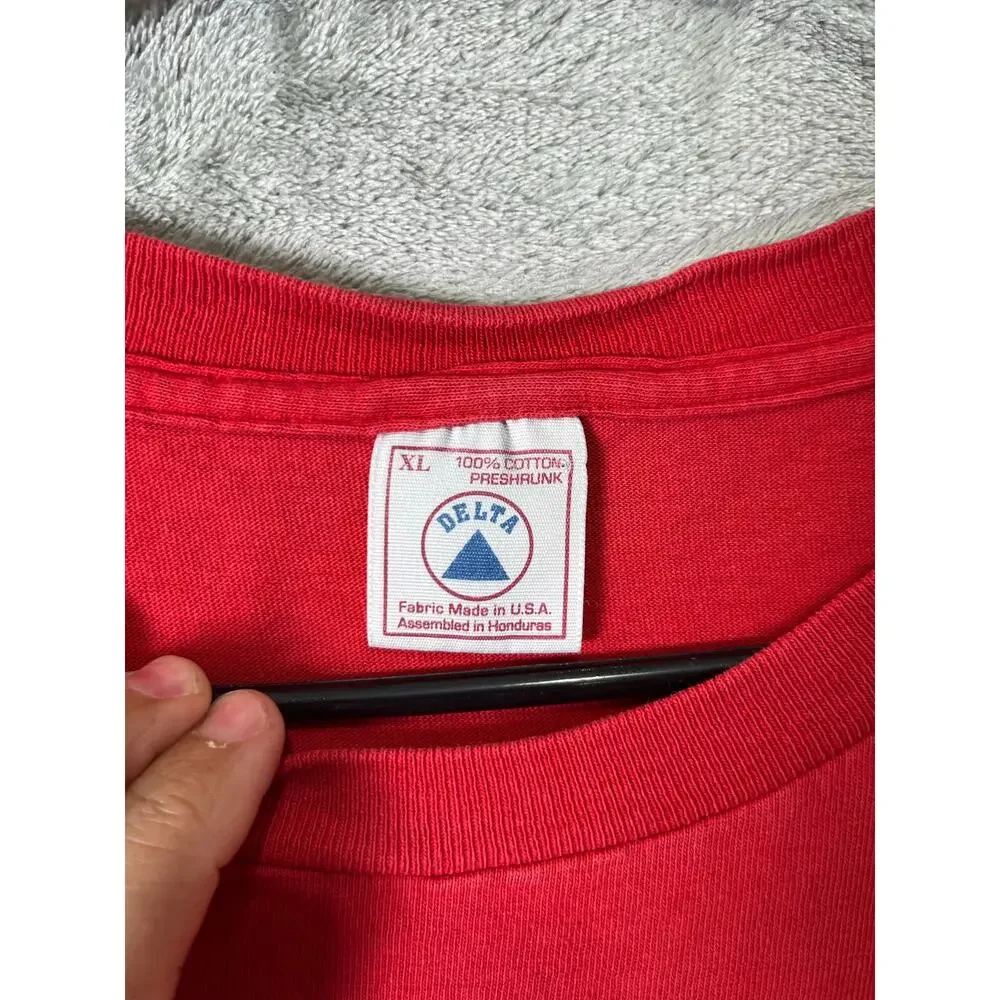 Vintage | Shirts | Vintage Kansas City Chiefs Single Stitch T Faded Red ...